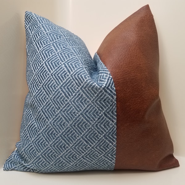 Color Block Pillow - Etsy