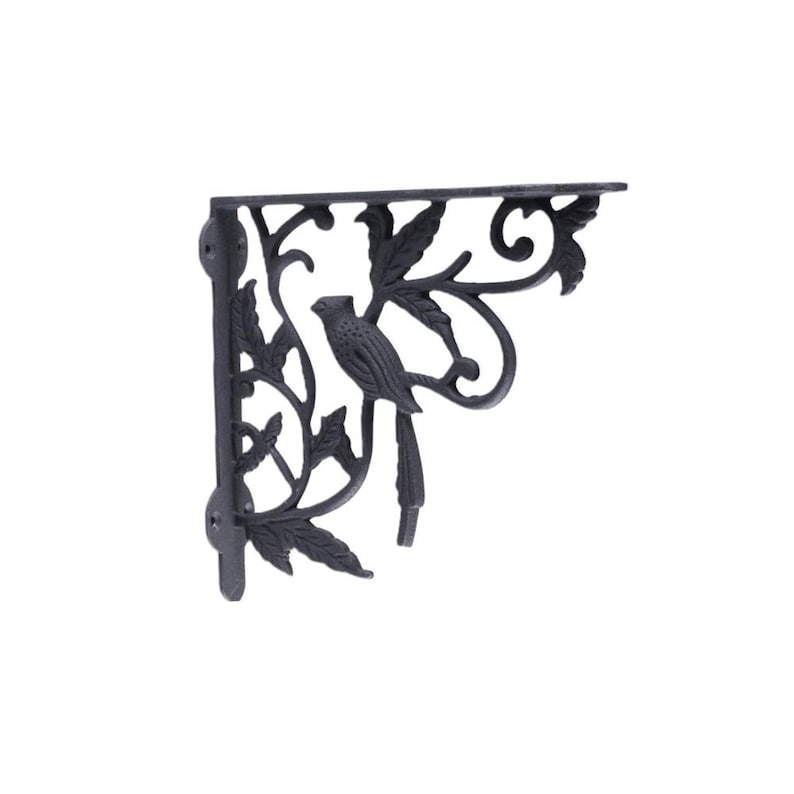 Bird Shelf Bracket Metal Shelf Bracket Cardinal Shelf - Etsy