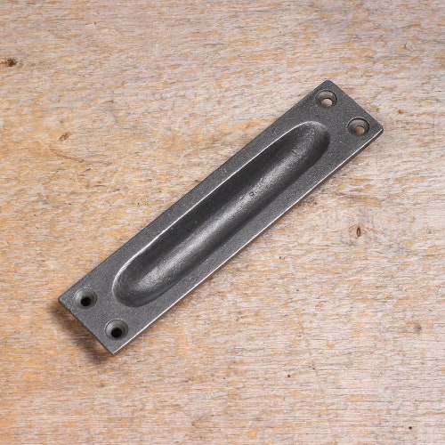 Flush Pull Handle inset Round End Brass 5 - Etsy