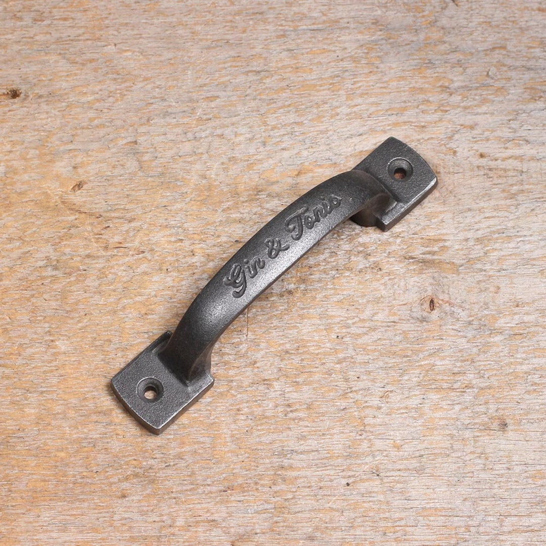 The Classic Gin Tonic Cast Iron Pull Handle. BC28 - Etsy