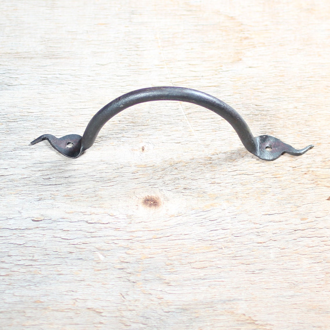 Large Rat Tail Door Handle, Wrought Iron Door Handle - Etsy