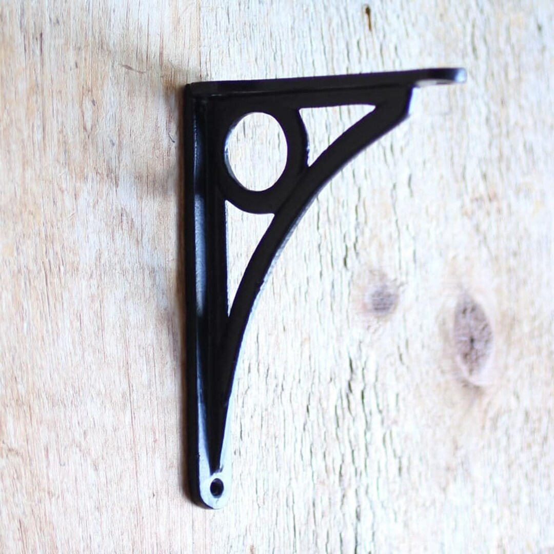 Industrial Circle Style 5 X 4 Inch Bracket - Etsy