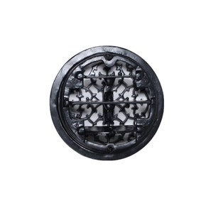 Round Cast Iron Floor Register - Etsy