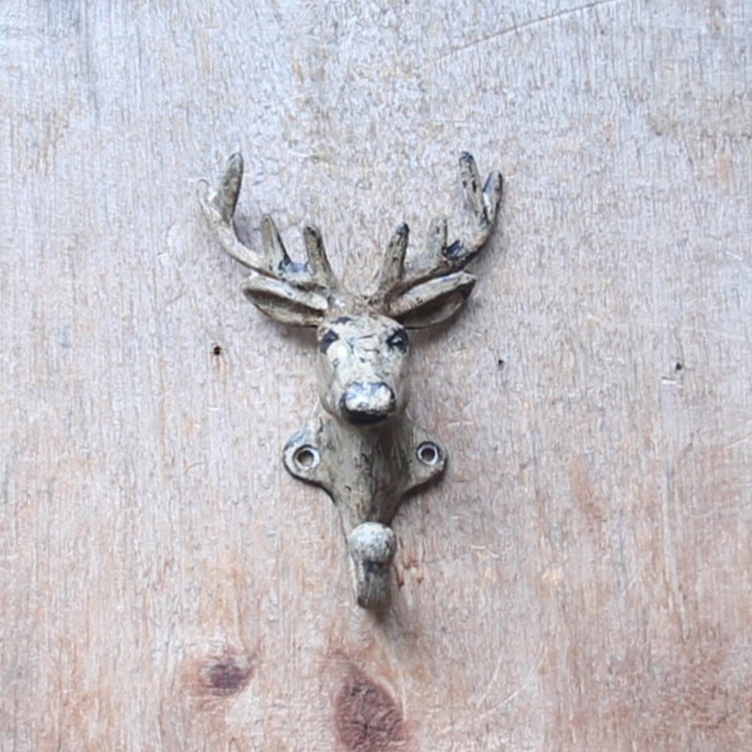 Deer Head Hook - Etsy