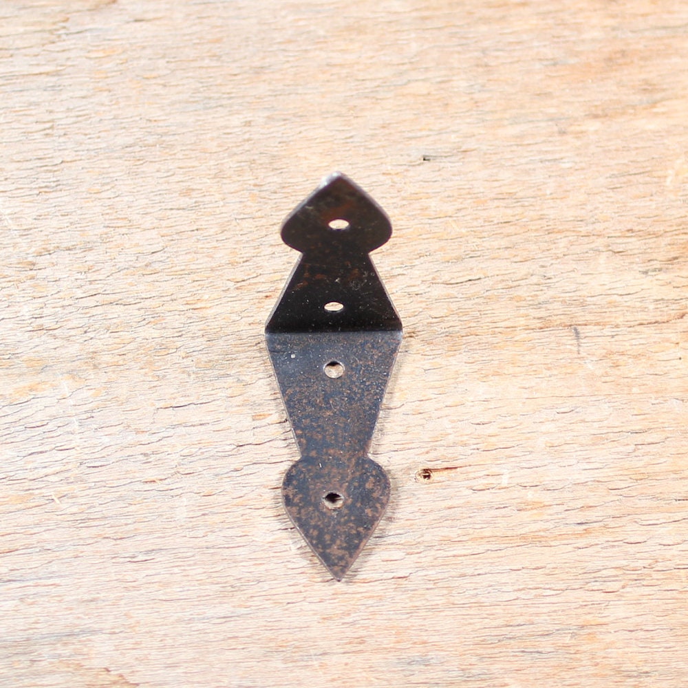 Wrought Iron Trunk Corner Forged Trunk Corner Wrought Iron | Etsy