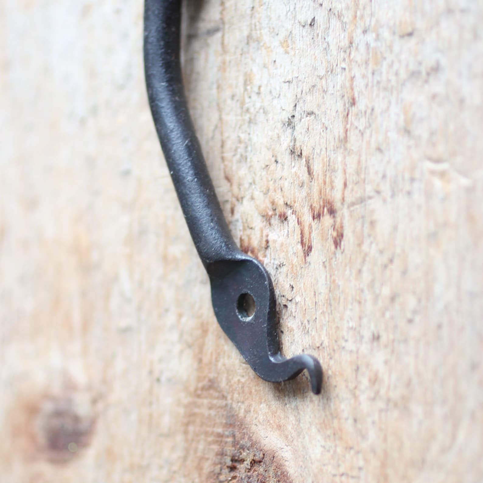 Right Sided Forged Iron Rat Tail Hinge EK2 - Etsy