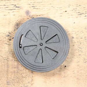 Round Cast Iron Register With Damper - Etsy