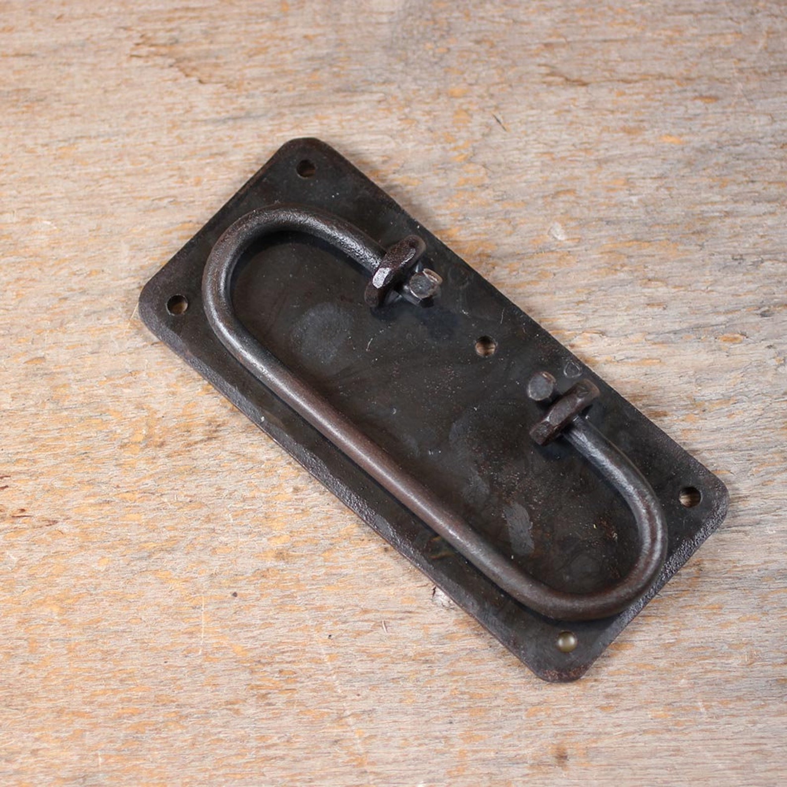 Large Wrought Iron Trunk Handle Large Wrought Iron Chest - Etsy