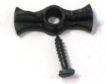 Cast Iron Single Turn Button - Etsy