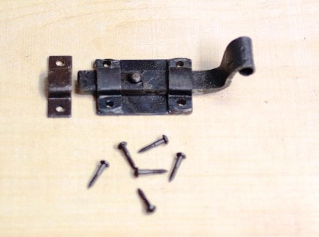 Forged Iron Surface Slide Bolt GI11 - Etsy