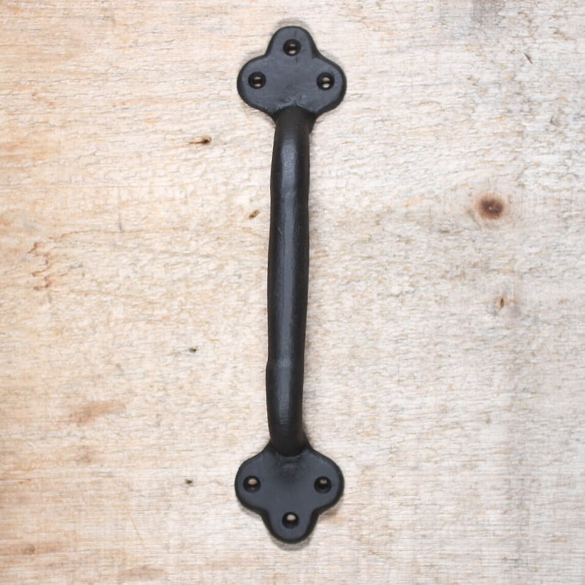 Black Large Cast Iron Handle - Etsy