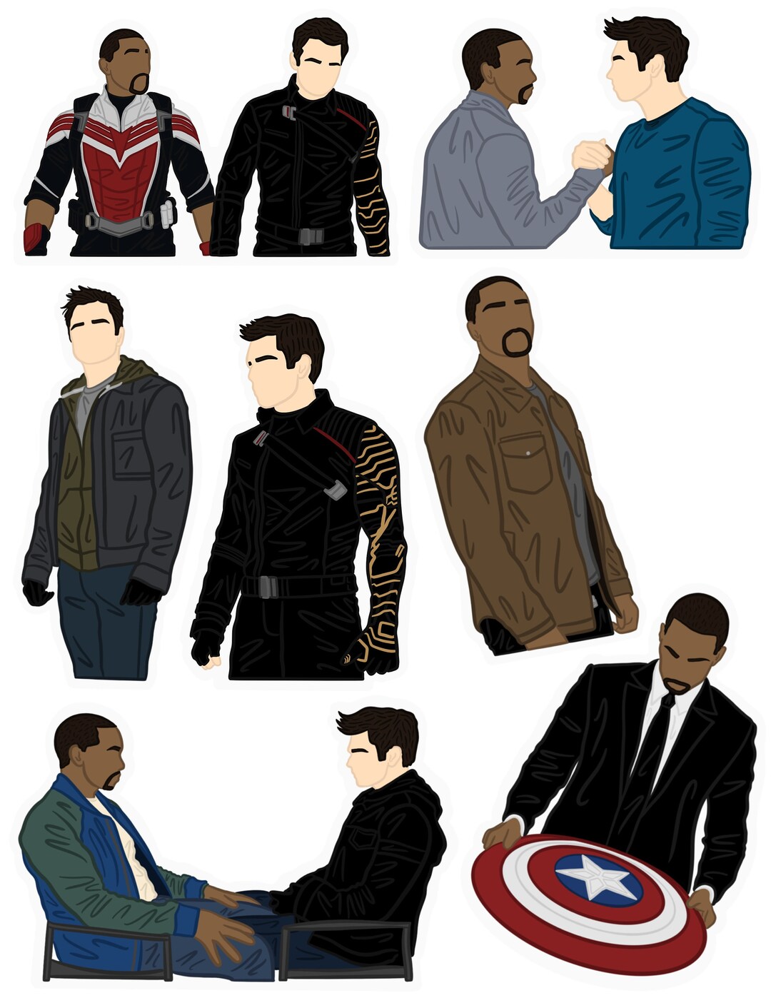 TFAWS Sticker Pack - Etsy