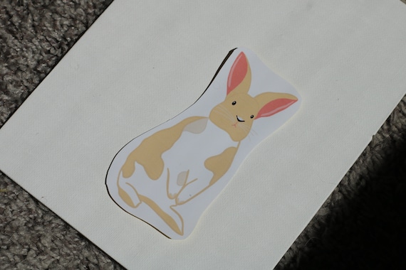 BUNNY Sticker - Etsy
