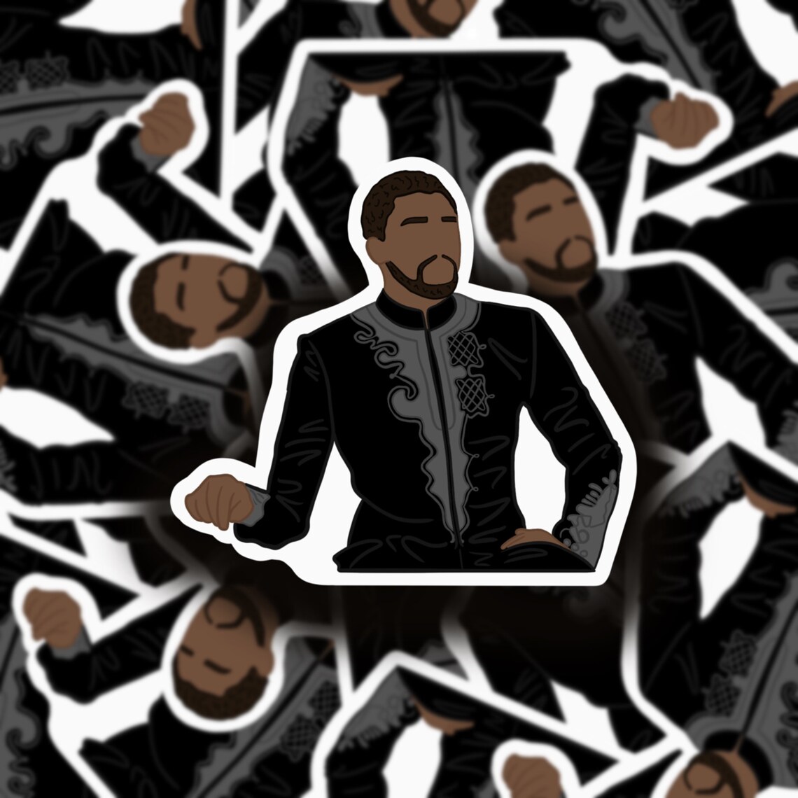 Black Panther Sticker Pack - Etsy