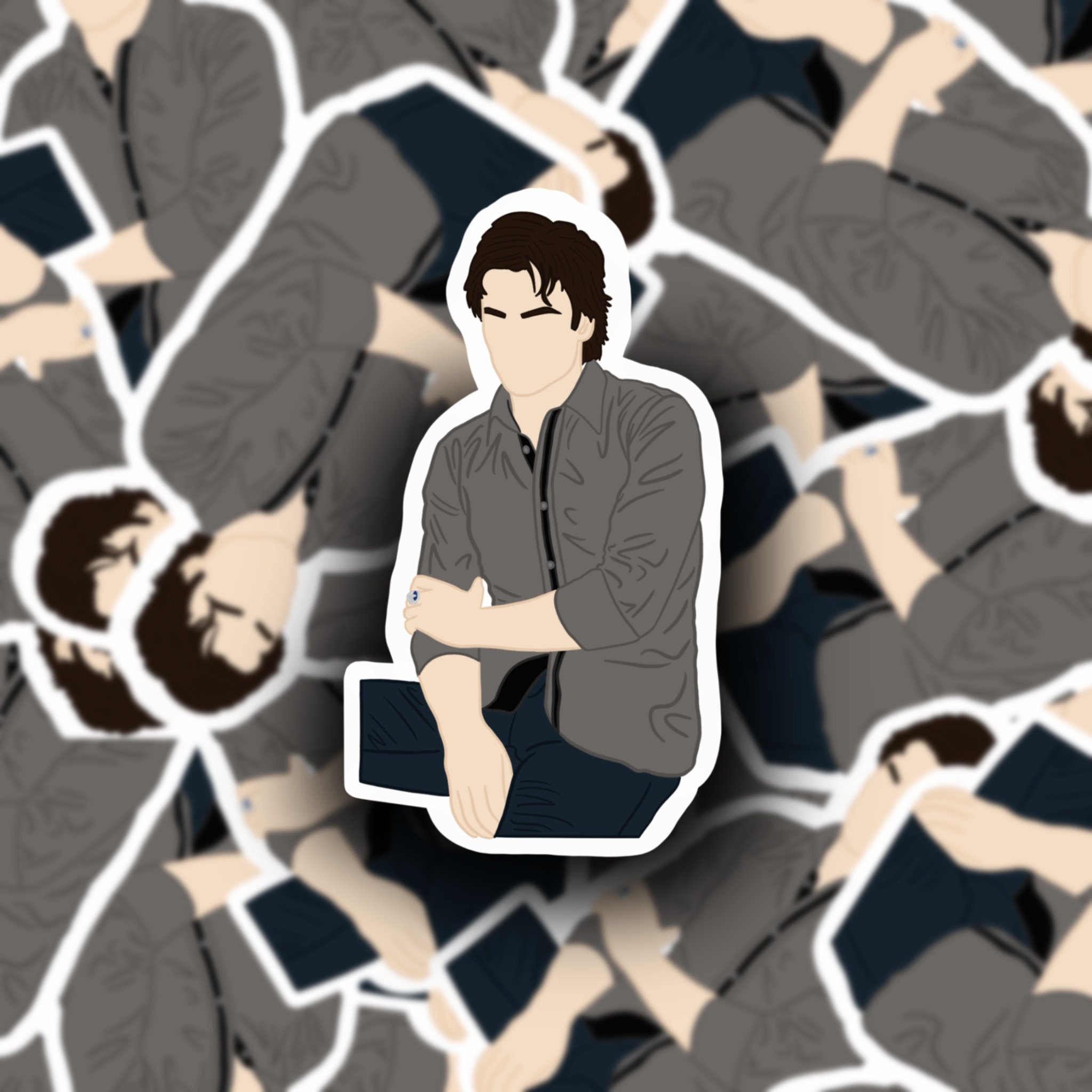 Ian Somerhalder Sticker Pack | Etsy