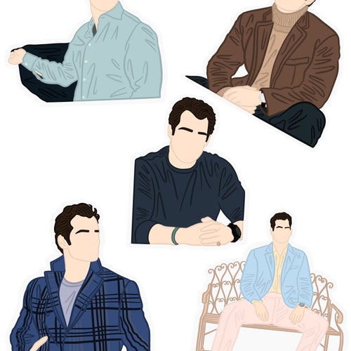 Henry Cavill Vinyl Sticker Pair - Etsy