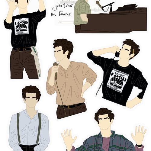 Andrew Garfield Tick Tick.. Boom Sticker Pack - Etsy
