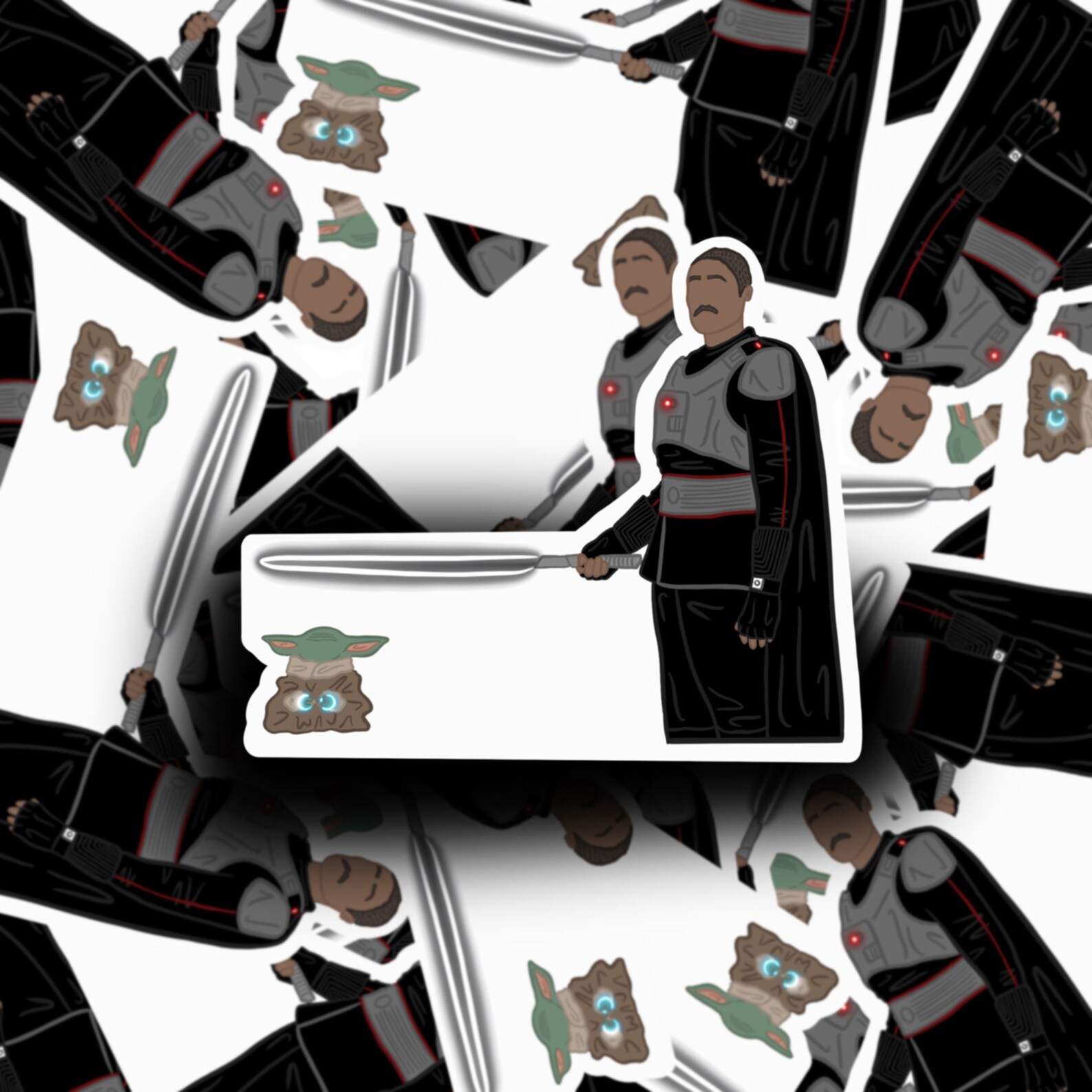 Grogu Sticker Pack | Etsy