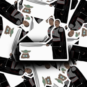 Grogu Sticker Pack - Etsy