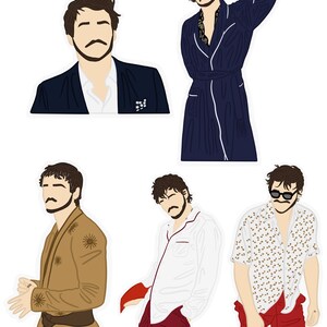 Pedro Pascal Vol. 2 Sticker Pack - Etsy