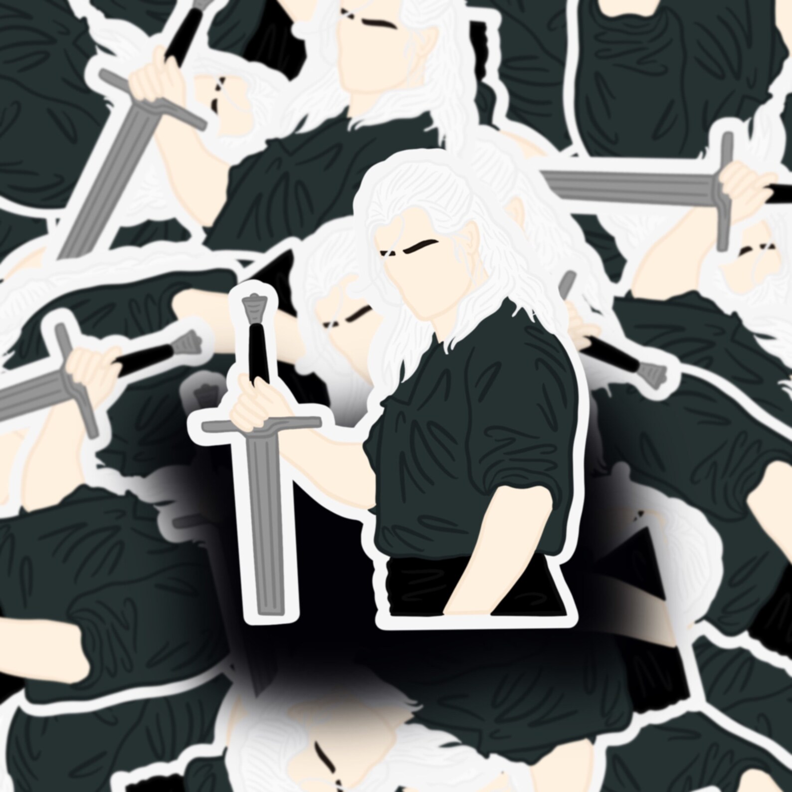 The Witcher Sticker Pack - Etsy