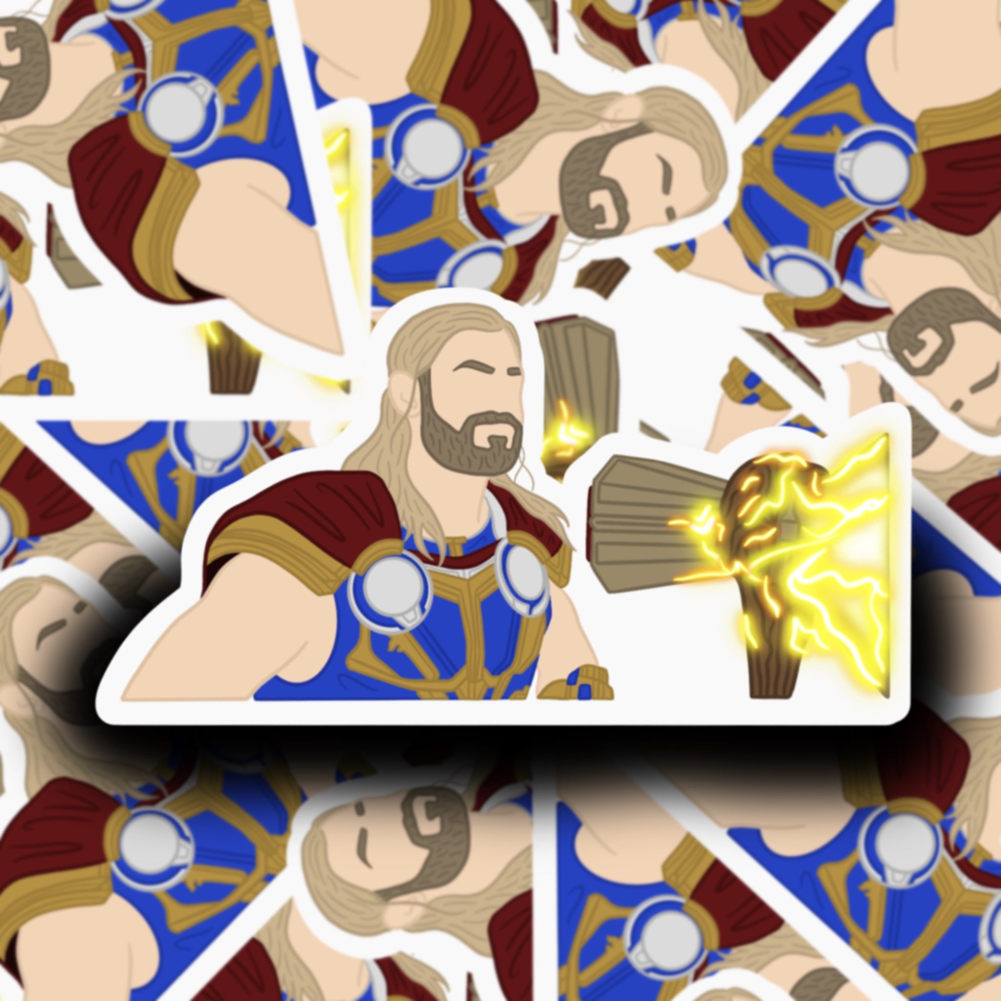 Thor Love and Thunder Trailer Sticker Pack - Etsy