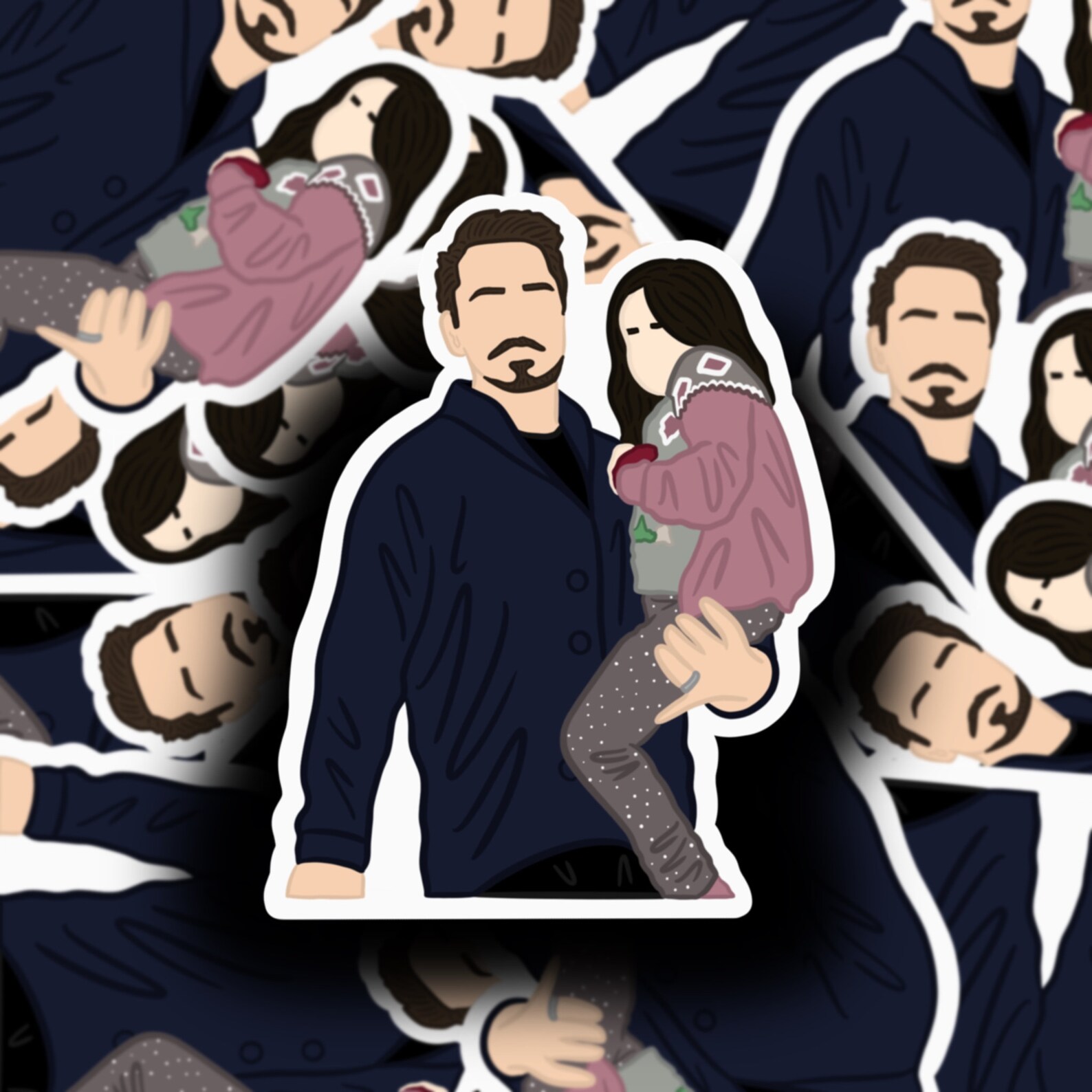 Iron Man Sticker Pack - Etsy