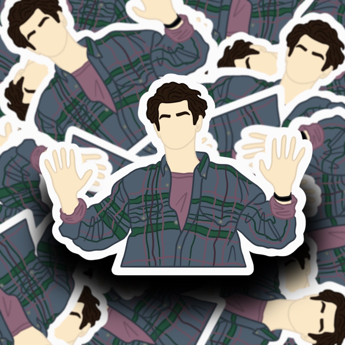 Andrew Garfield Tick Tick.. Boom Sticker Pack - Etsy