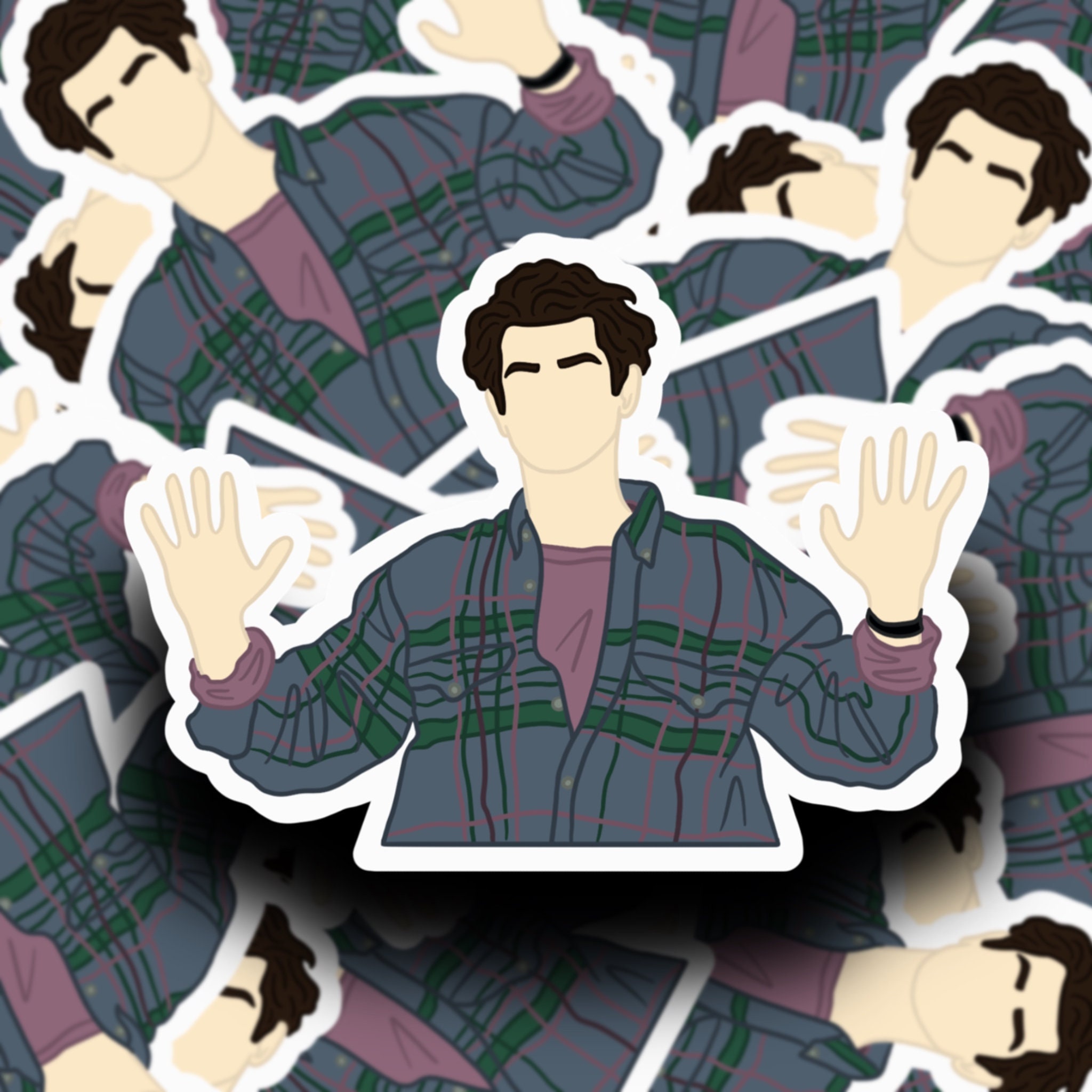 Andrew Garfield Tick Tick.. Boom Sticker Pack - Etsy