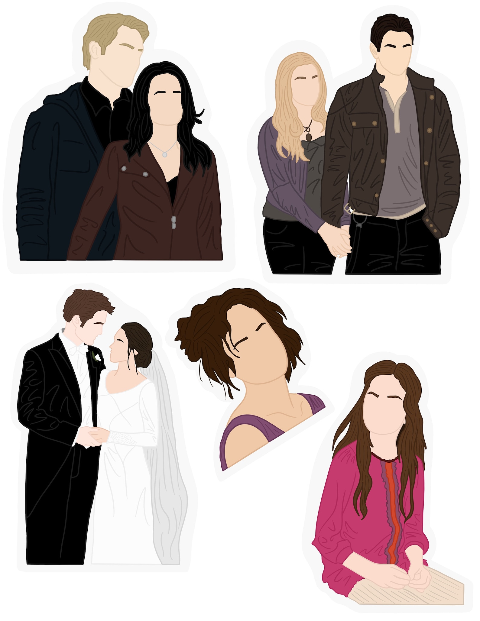 Twilight Sticker Pack | Etsy