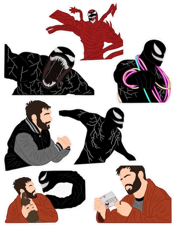 Venom 2 Sticker Pack - Etsy