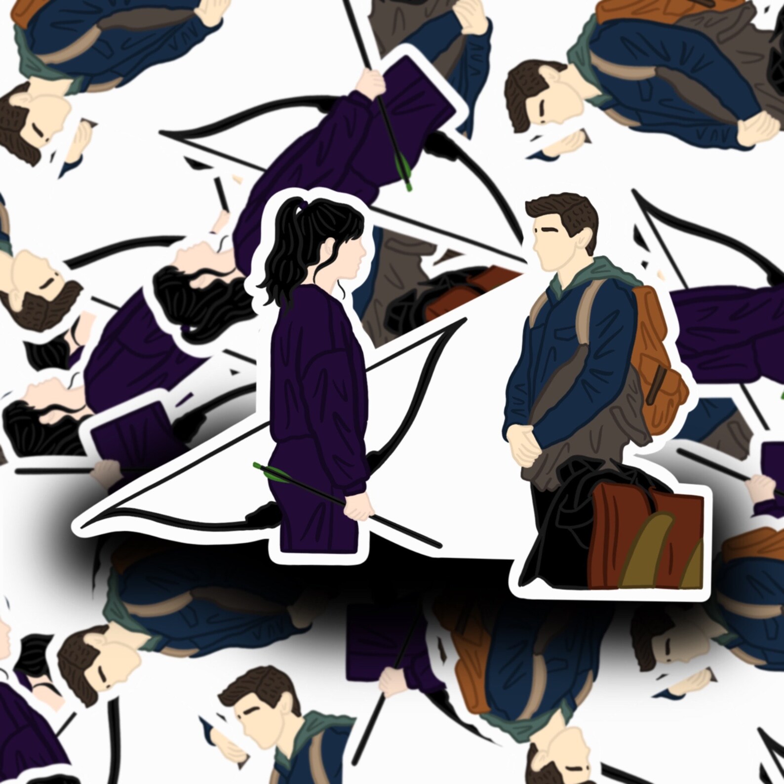 Hawkeye Series Sticker Pack - Etsy