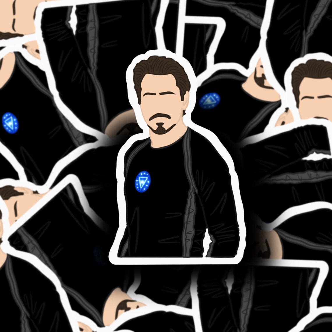 Iron Man Sticker Pack - Etsy