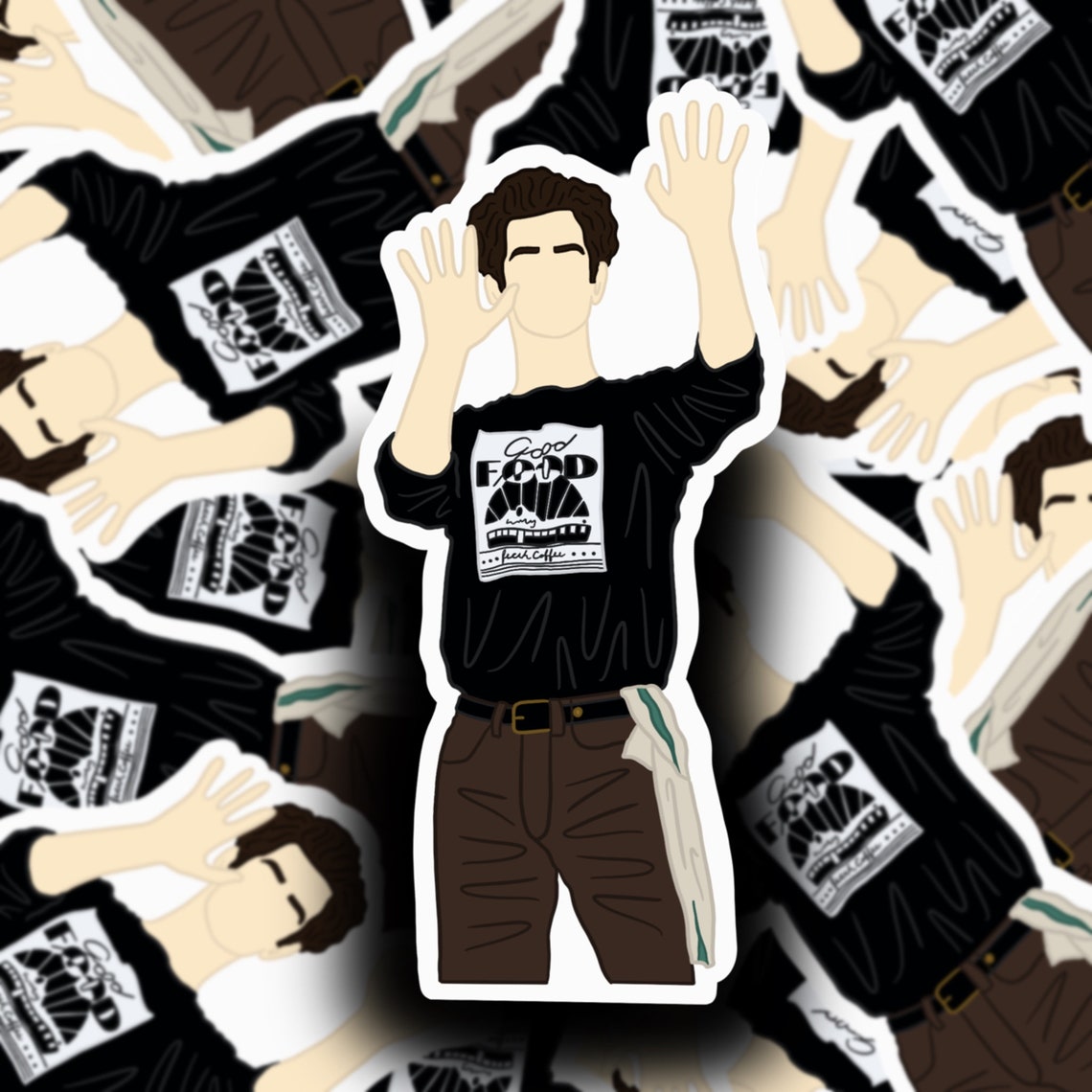 Andrew Garfield Tick Tick.. Boom Sticker Pack - Etsy