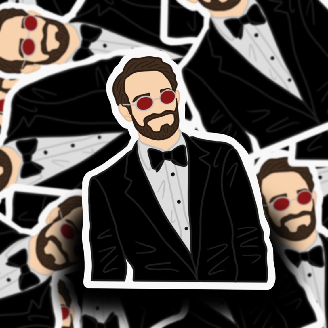 Matt Murdock Sticker Pack | Etsy