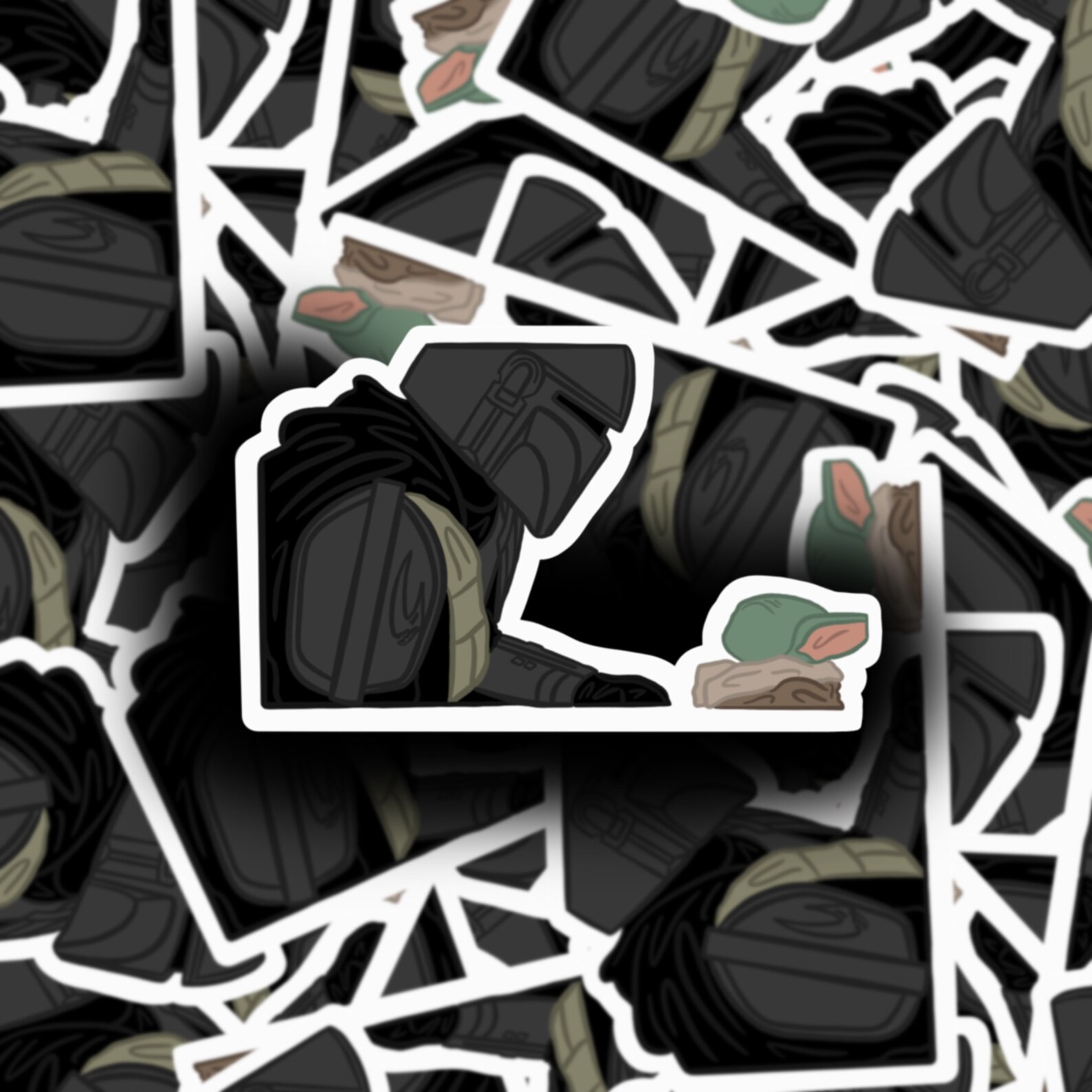 Grogu Sticker Pack | Etsy