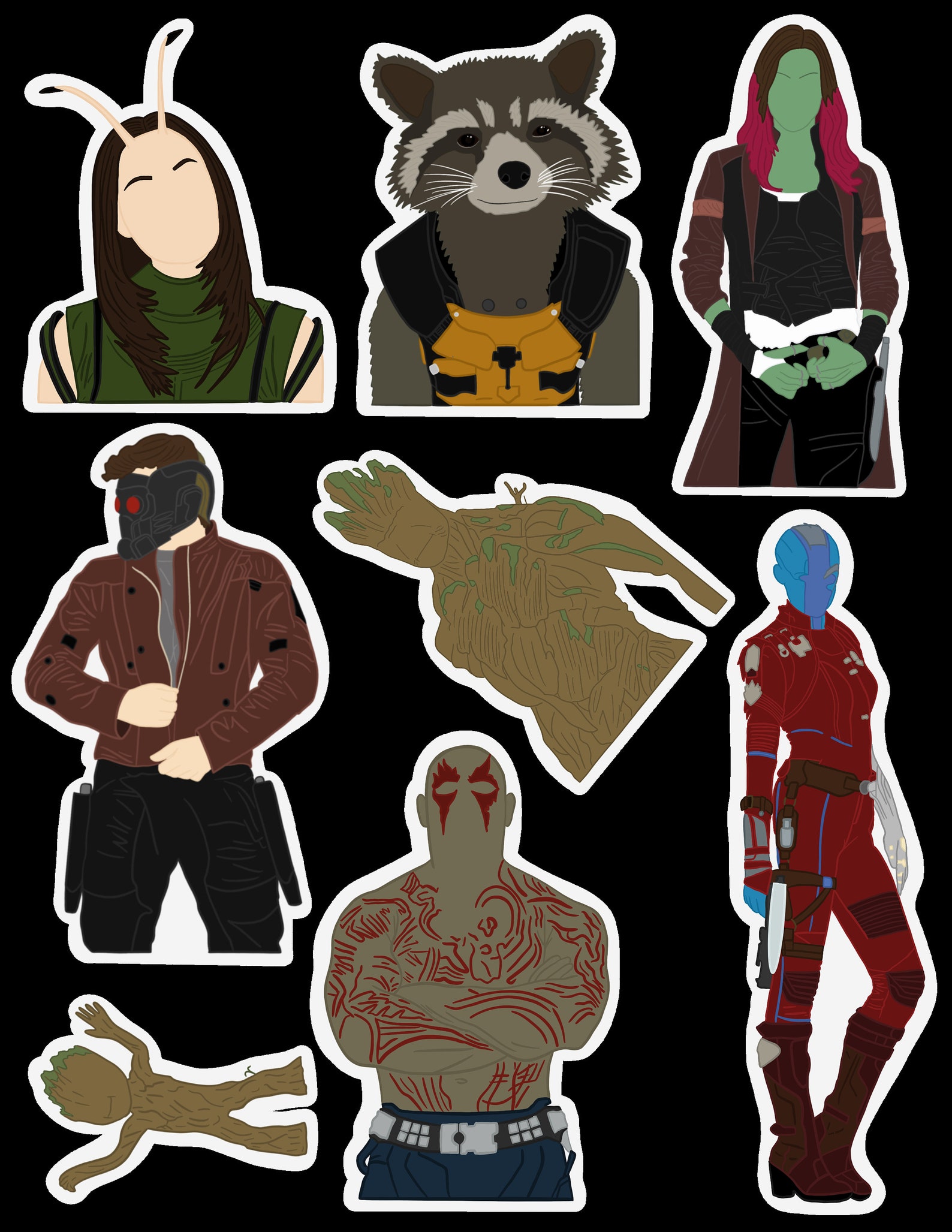 Starlord Sticker | Etsy