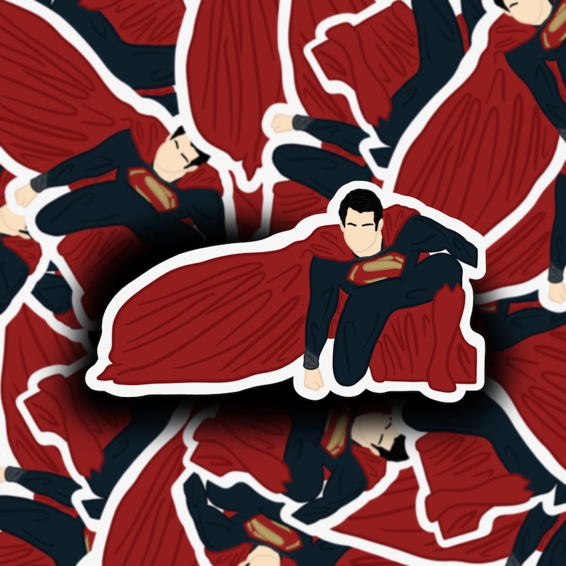 Man of Steel Sticker Pack - Etsy