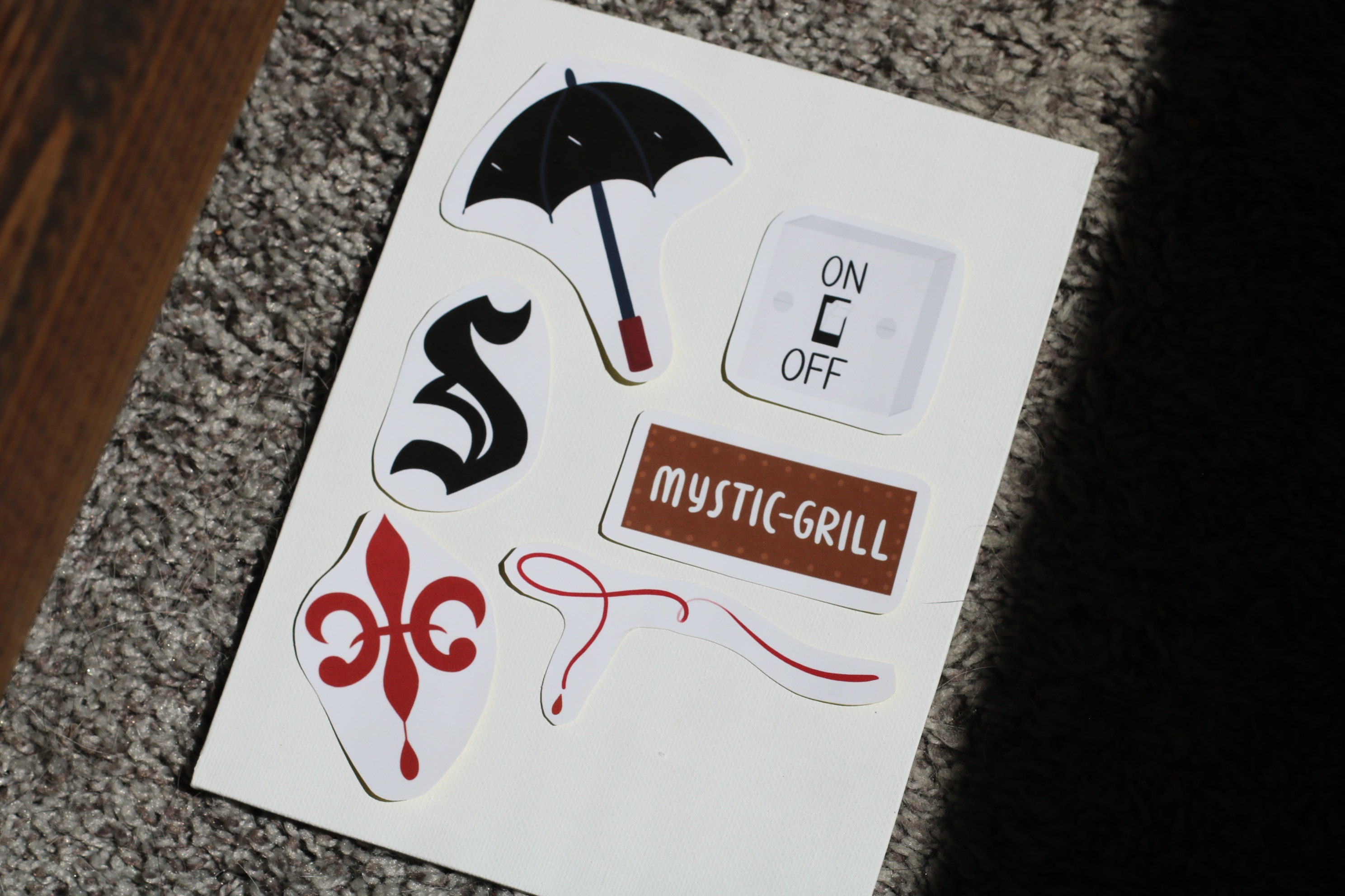 Vampire Diaries Sticker Pack - Etsy