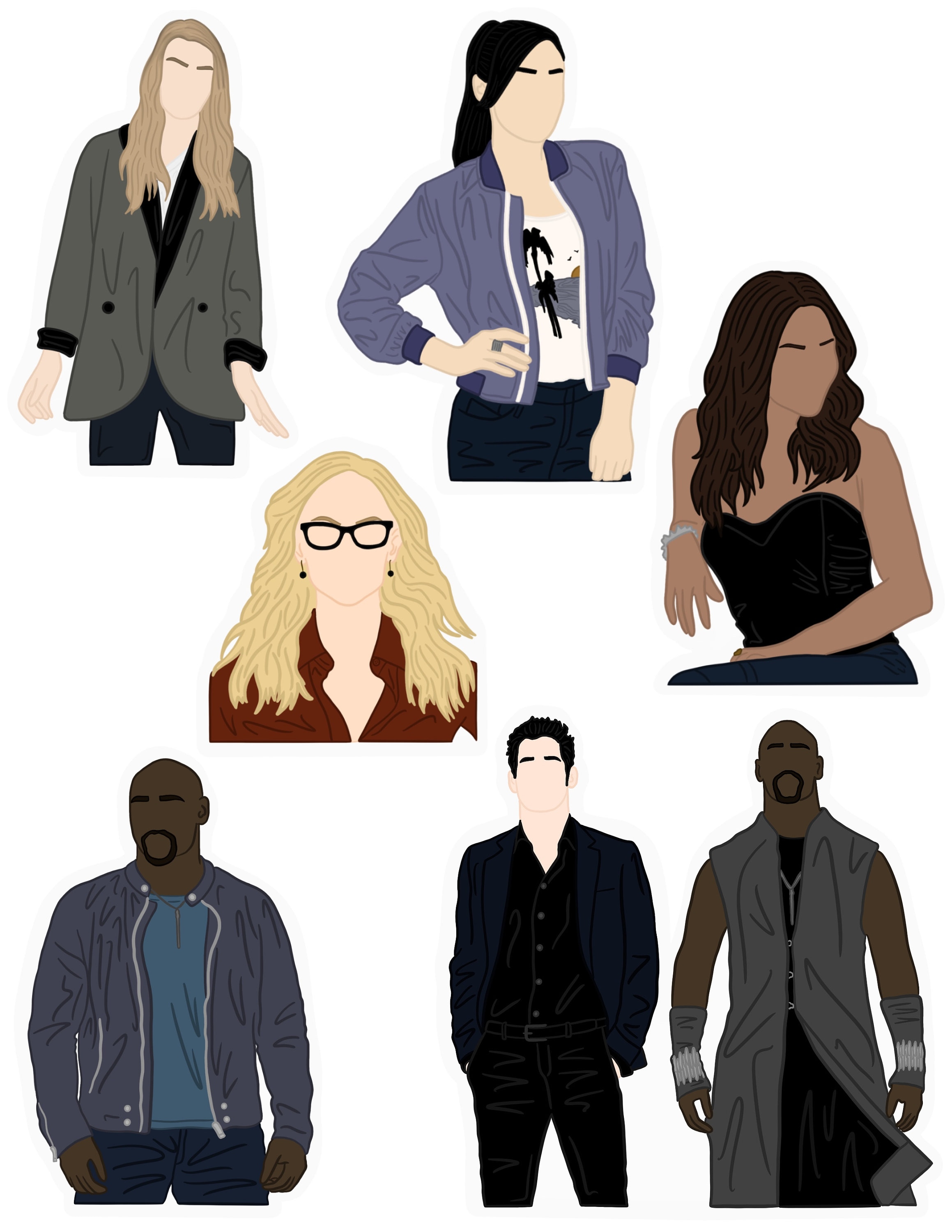 Lucifer Sticker Pack | Etsy