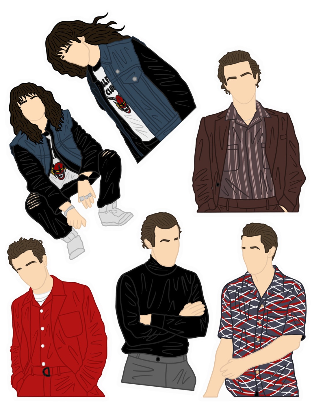 Joseph Quinn Sticker Pack - Etsy