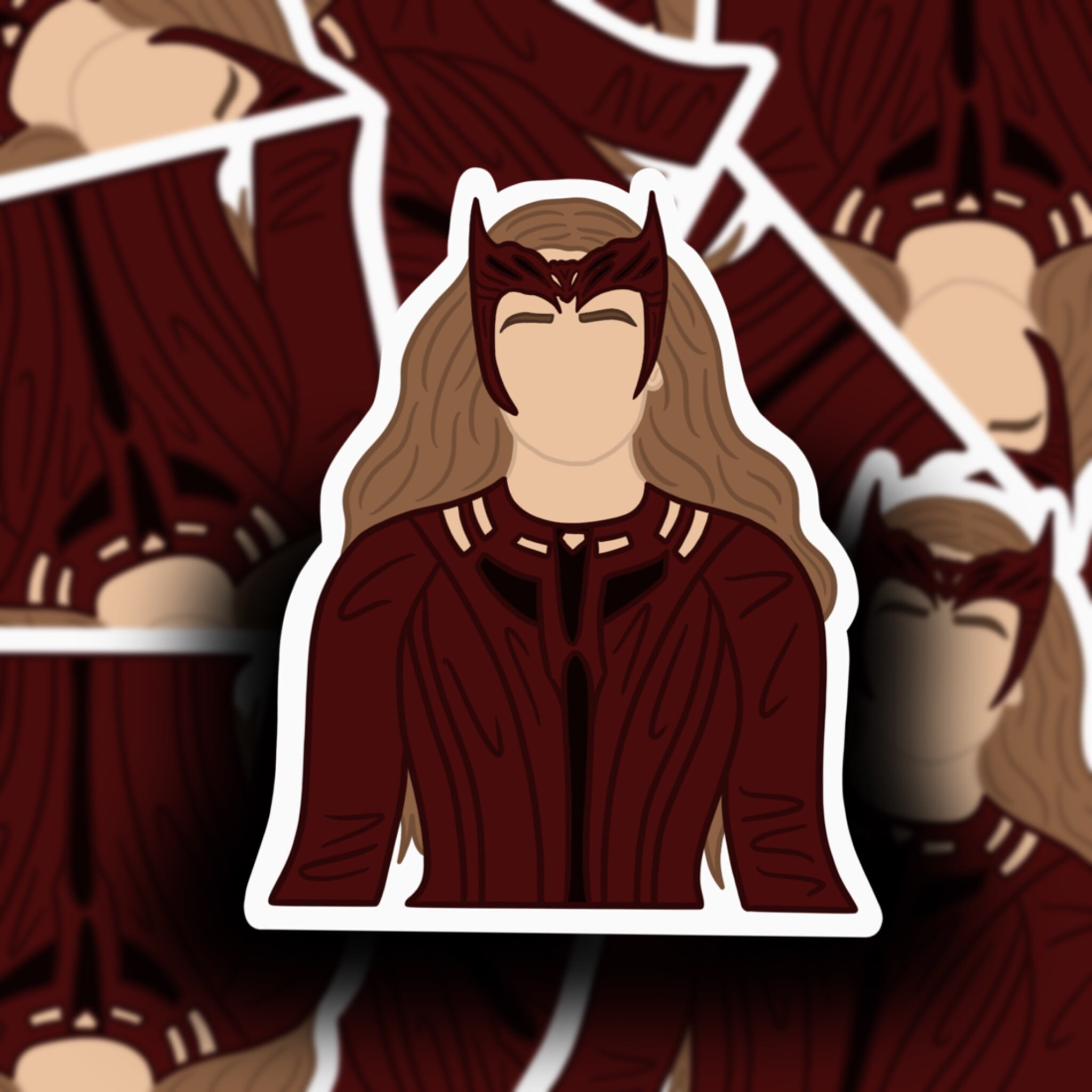 Scarlett Witch Multiverse of Madness Sticker Pack - Etsy