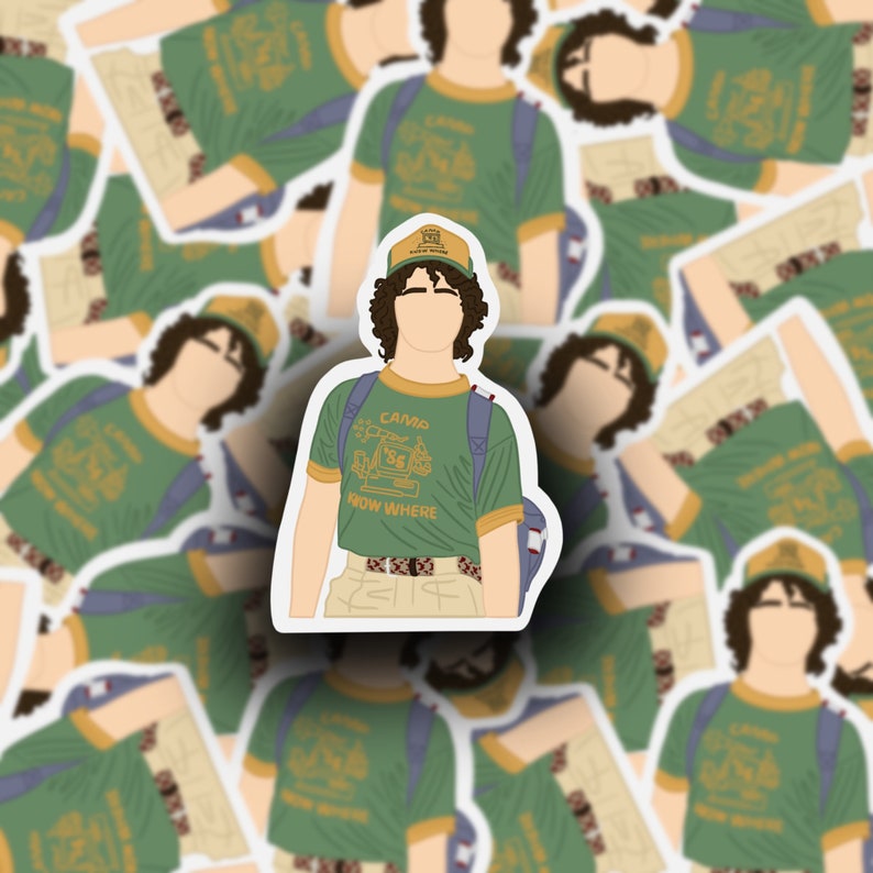 Stranger Things Sticker Pack Etsy