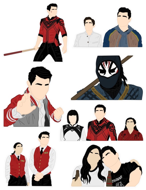 Shang Chi Sticker Pack | Etsy