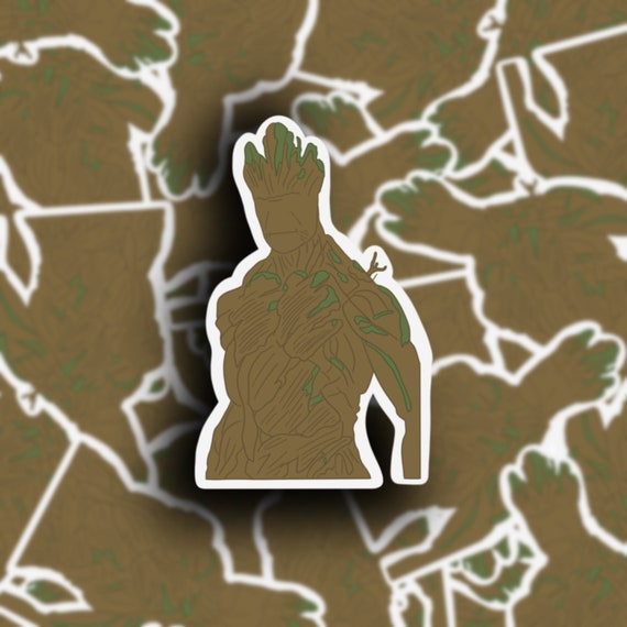 Groot Sticker - Etsy