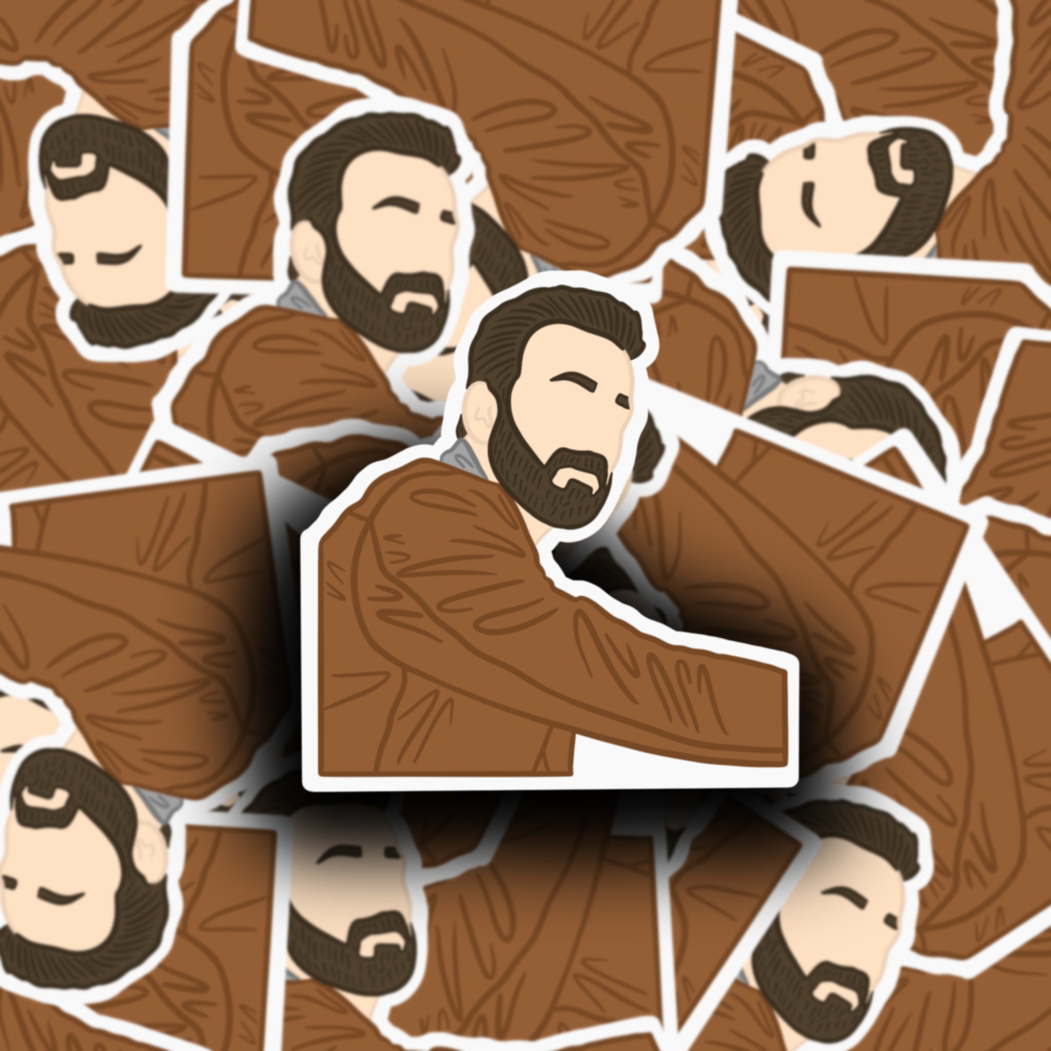 Chris Evans Sticker Pack | Etsy