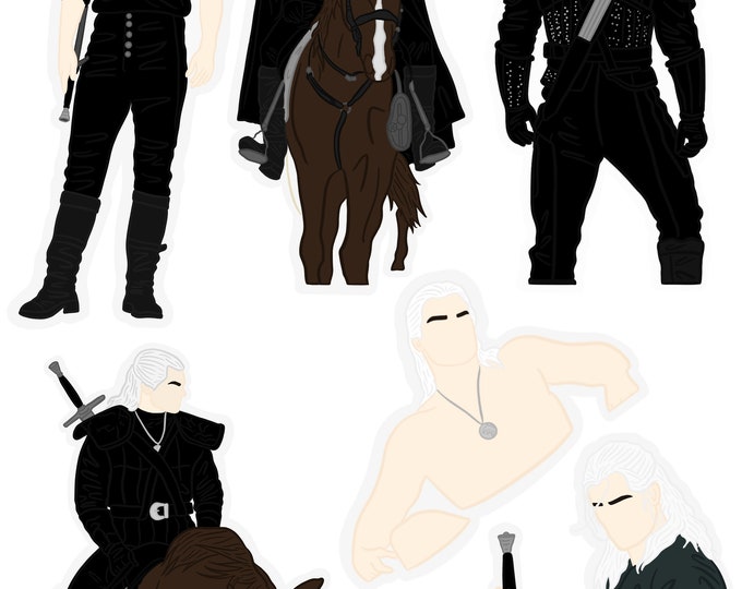 The Witcher Sticker Pack - Etsy