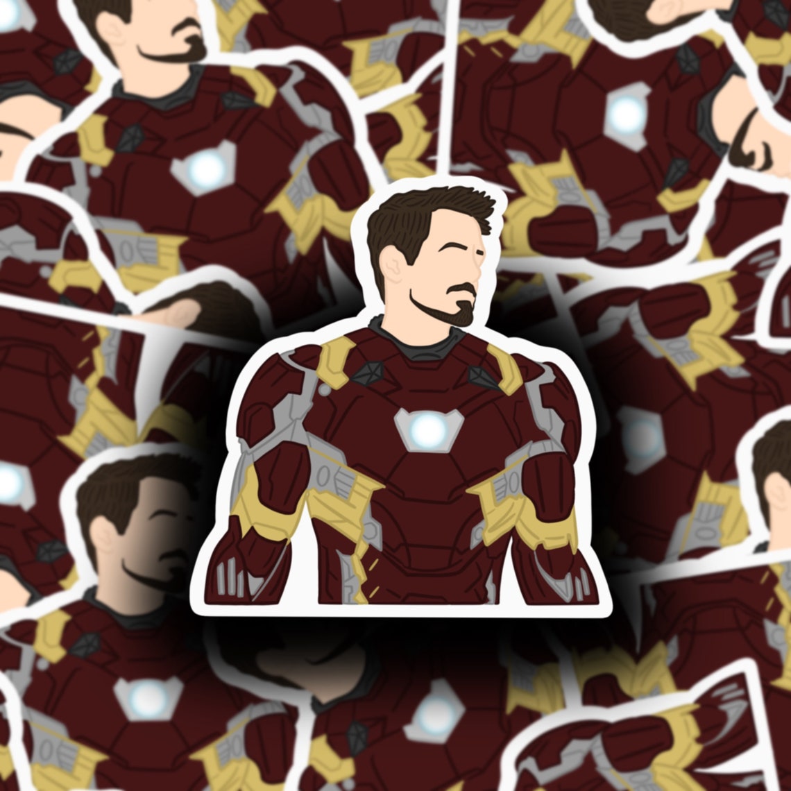 Iron Man Sticker Pack - Etsy