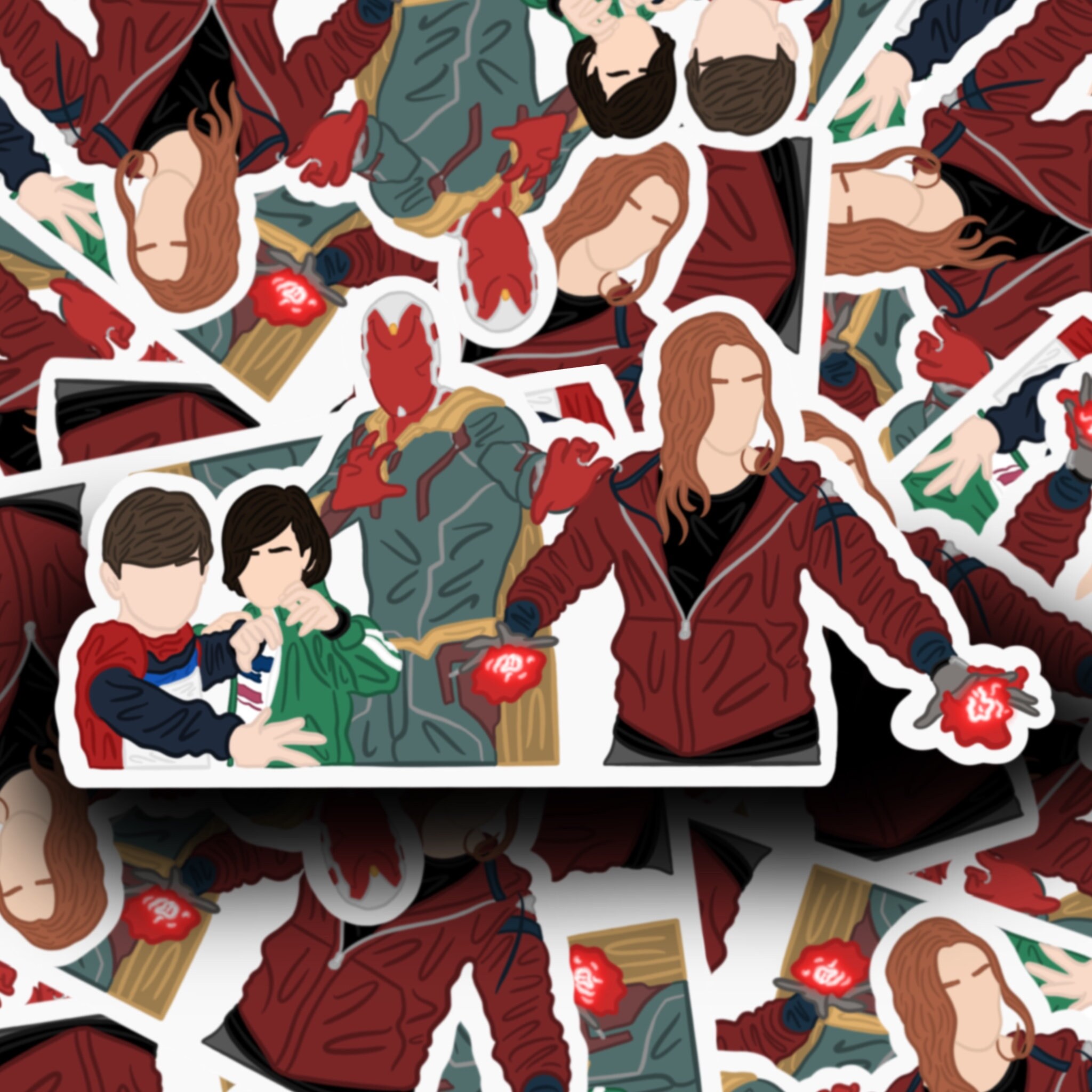 Scarlett Witch Sticker Pack - Etsy