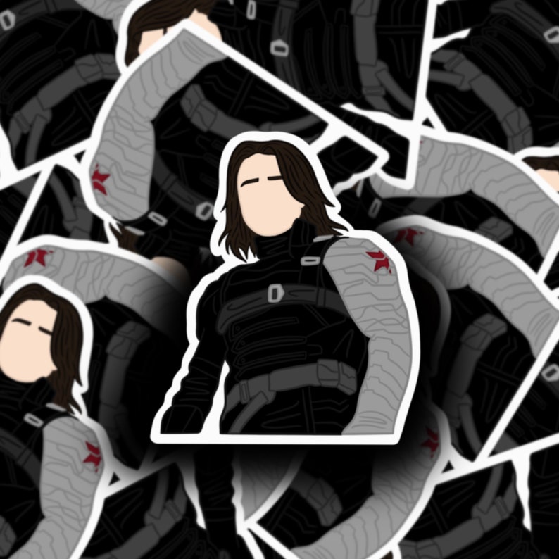 The Winter Solider Sticker Pack | Etsy